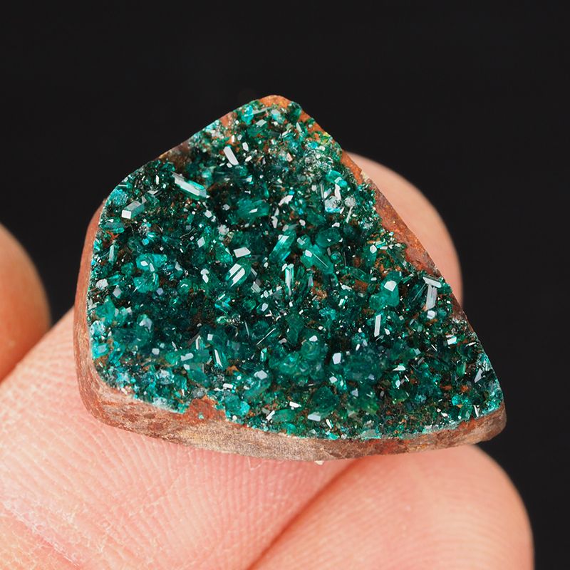 DIOPTAZ - KAZACHSTAN - KAMIEŃ DO OPRAWY - 24 mm • cena, oryginał ...